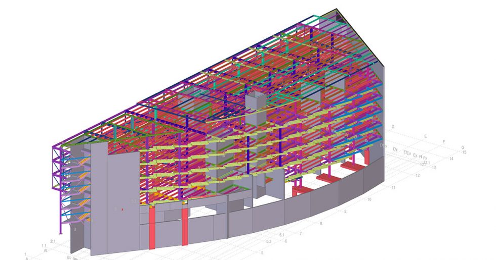 Steel Detailing Structural Steel Drafting and Design by TDS Industrial ...